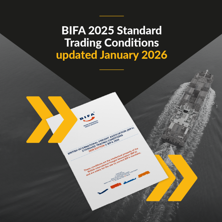BIFA Standard Trading Conditions - January 2026